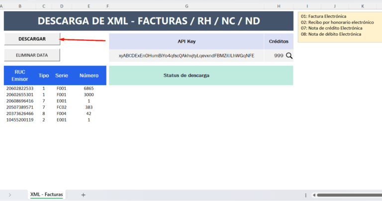 Descarga masiva de XML de Facturas (API SUNAT) – Excel Negocios